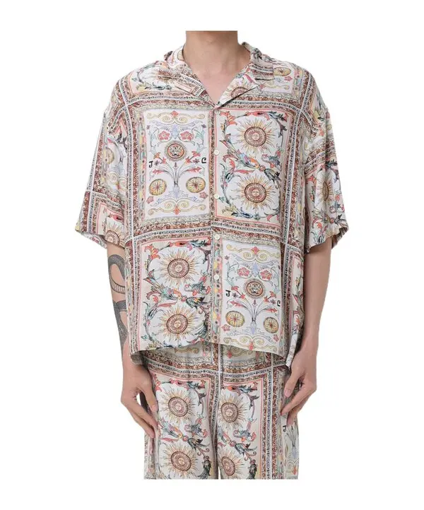 Just Cavalli Relaxed Printed Shirt