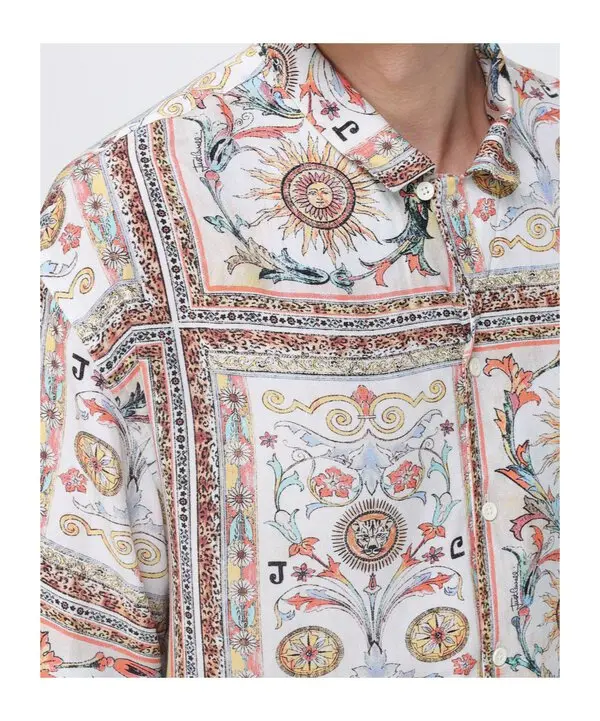 Just Cavalli Relaxed Printed Shirt