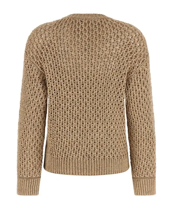 Fabiana Filippi V-neck Mouline Knitted Jumper