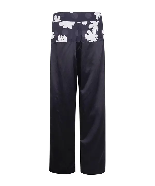 Dries Van Noten Elastic Waist Printed Casual Pants