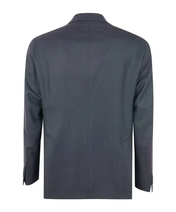 Zegna Single-breasted Suit Set - Black