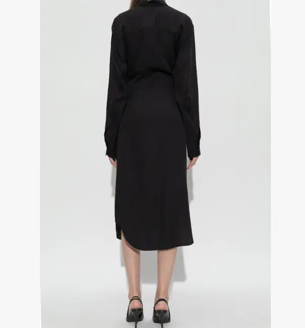 DIESEL® D-iiletta Button Knot Midi Dress