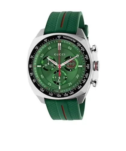 Gucci Interlocking Watch, 41mm - Green