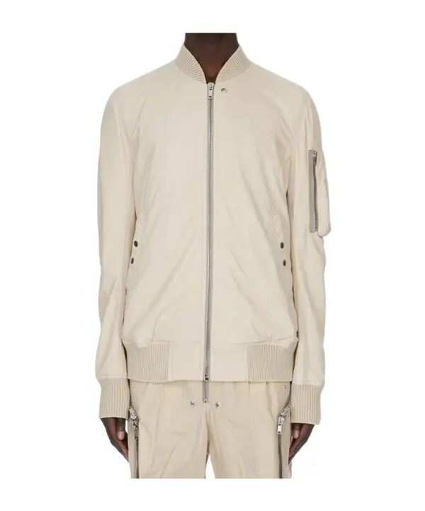 Rick Owens Classic Flight Bomber Jacket - Sand-colored