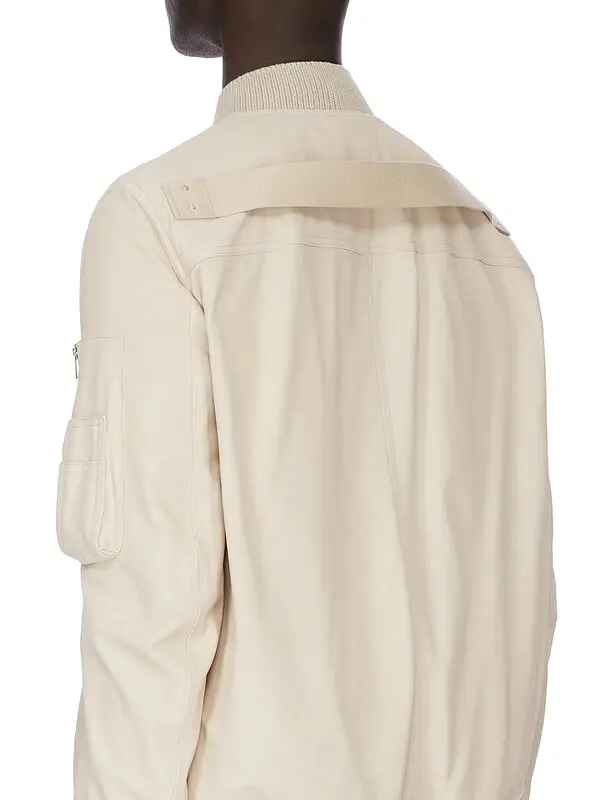 Rick Owens Classic Flight Bomber Jacket - Sand-colored
