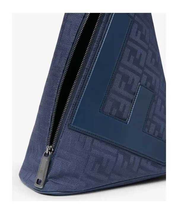 Fendi Ff Cono Large Backpack - Blue