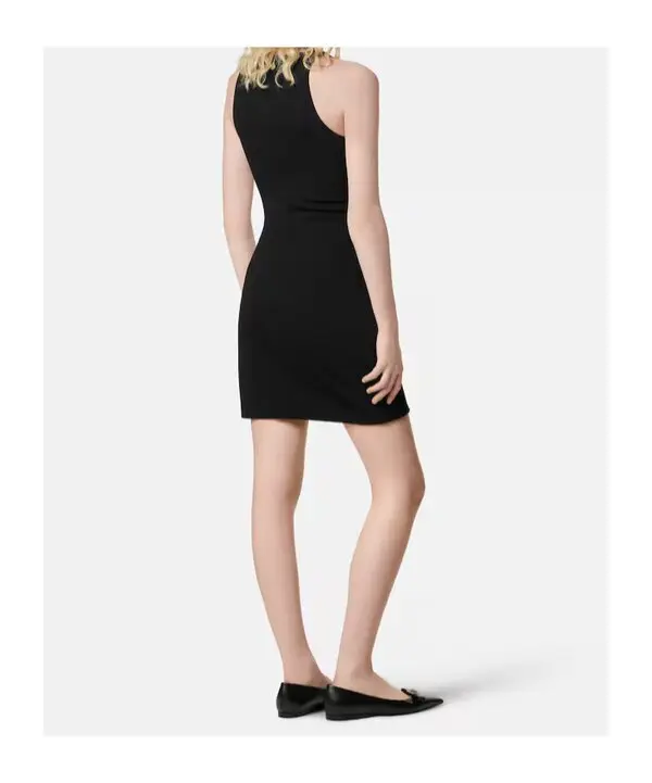 Versace Stretch Crêpe Jersey Mini Dress With Medusa '95 Hardware