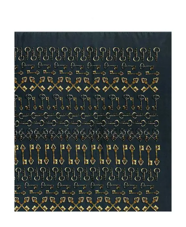Dolce & Gabbana Silk Printed Silk Scarf - Black