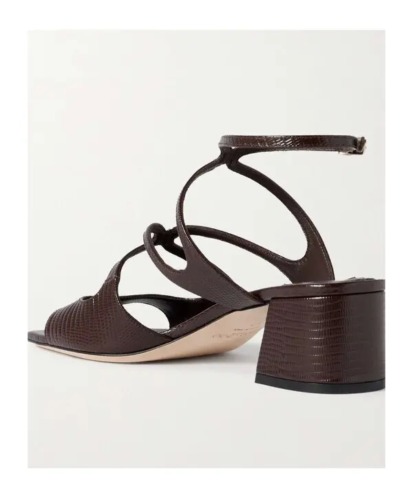 JIMMY CHOO Chunky High Heel Sandals
