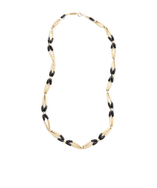 Isabel Marant Étoile Sahale Beaded Necklace - Yellow