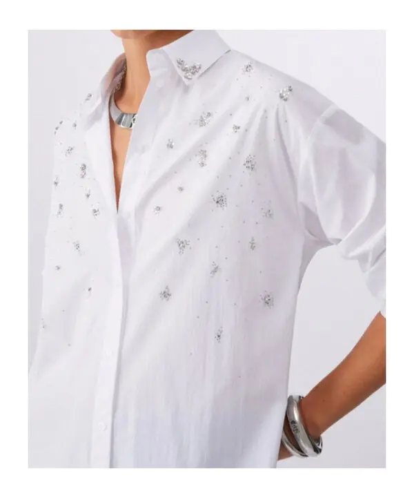 Liu Jo Embellished Shirt Dress