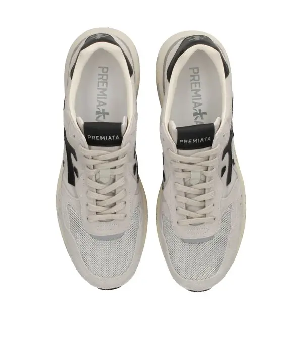 Premiata Low-top Lace-up Sneakers - White