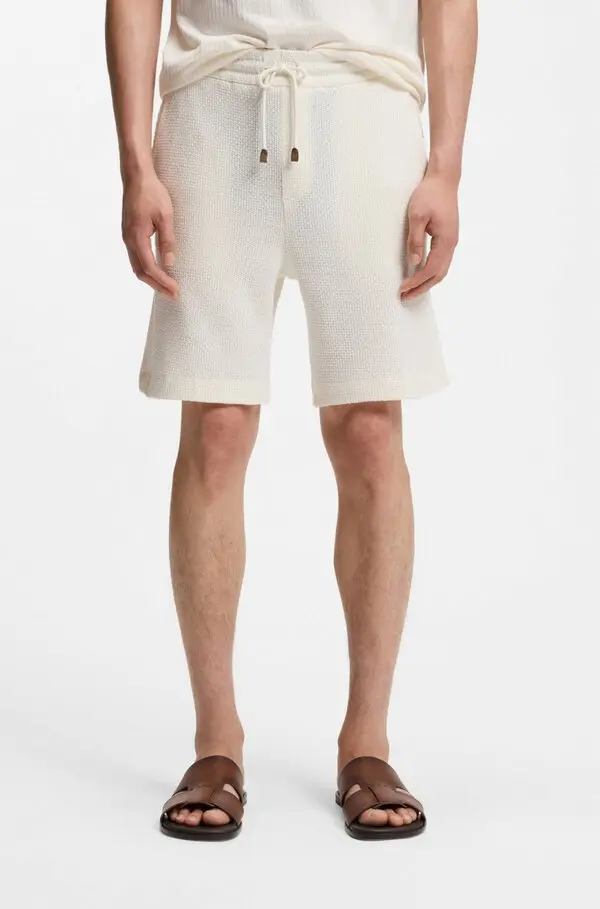 Hugo Boss Knitted Drawstring Shorts