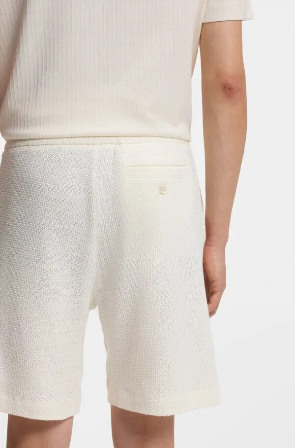 Hugo Boss Knitted Drawstring Shorts