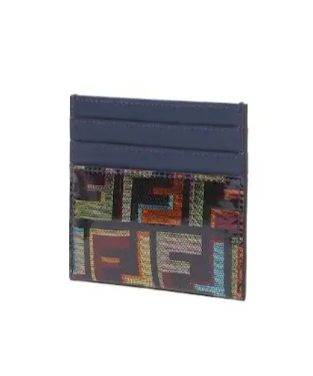 Fendi Ff Diamonds Card Case - Multi-color