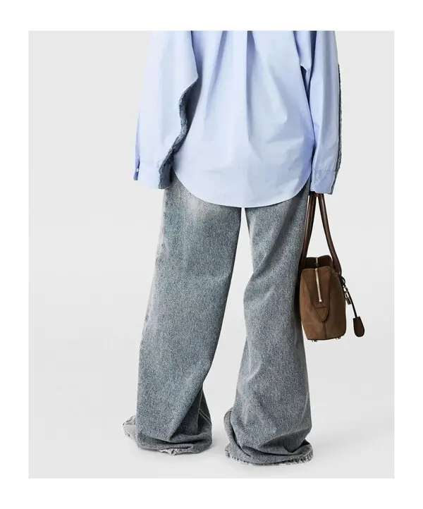Stella McCartney Vintage Wash Wide-leg Jeans