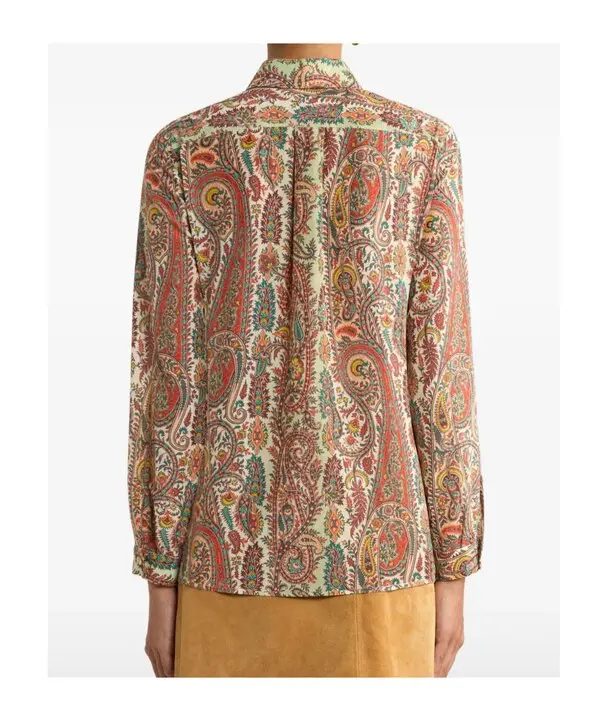 Etro Paisley Print Shirt - Brown