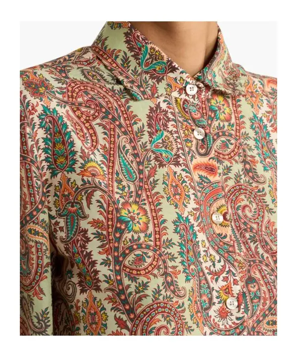 Etro Paisley Print Shirt - Brown