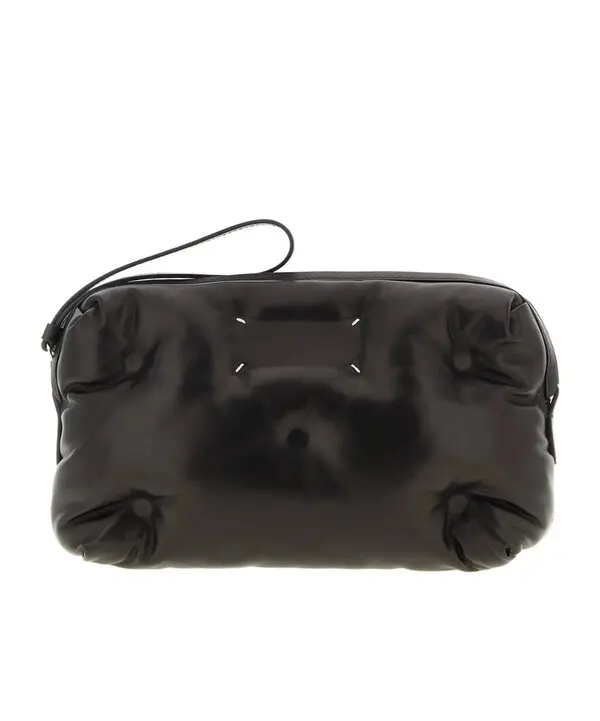 MAISON MARGIELA Padded Clutch Bag - Black