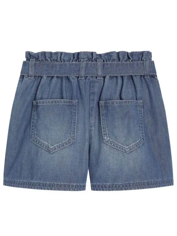 Dolce & Gabbana Logo Detail Denim Shorts