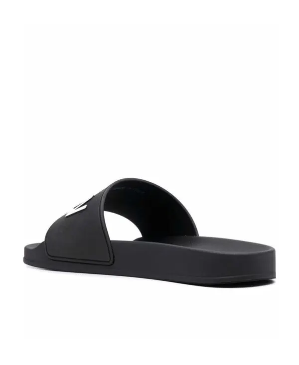 Dsquared2 3d Logo Lettering Slip-on Slides