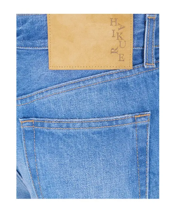 HAIKURE Logo-patch Flared Jeans - Blue