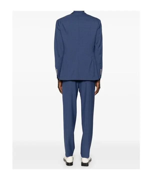 Brunello Cucinelli Deconstructed Cavallo Suit - Blue