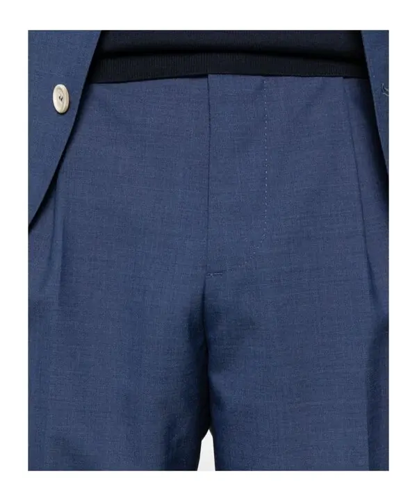 Brunello Cucinelli Deconstructed Cavallo Suit - Blue