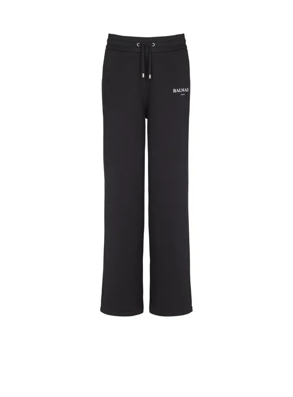 Balmain Jersey Joggers With Drawstring Waist