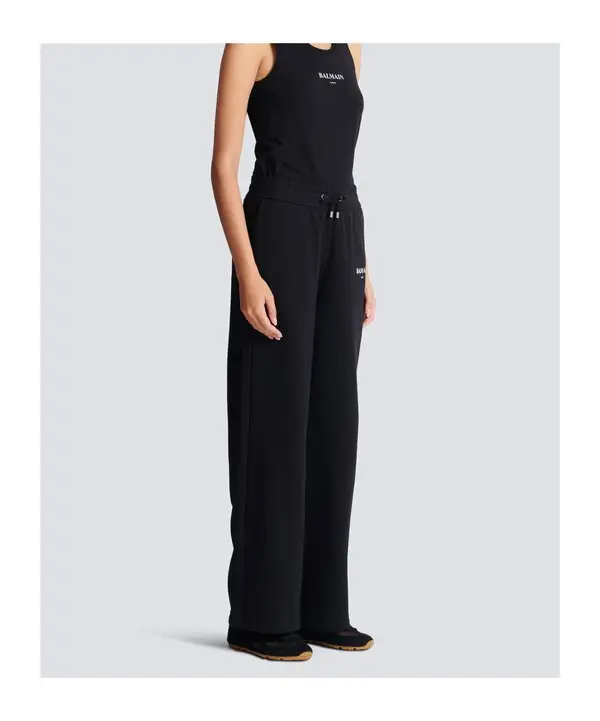 Balmain Jersey Joggers With Drawstring Waist