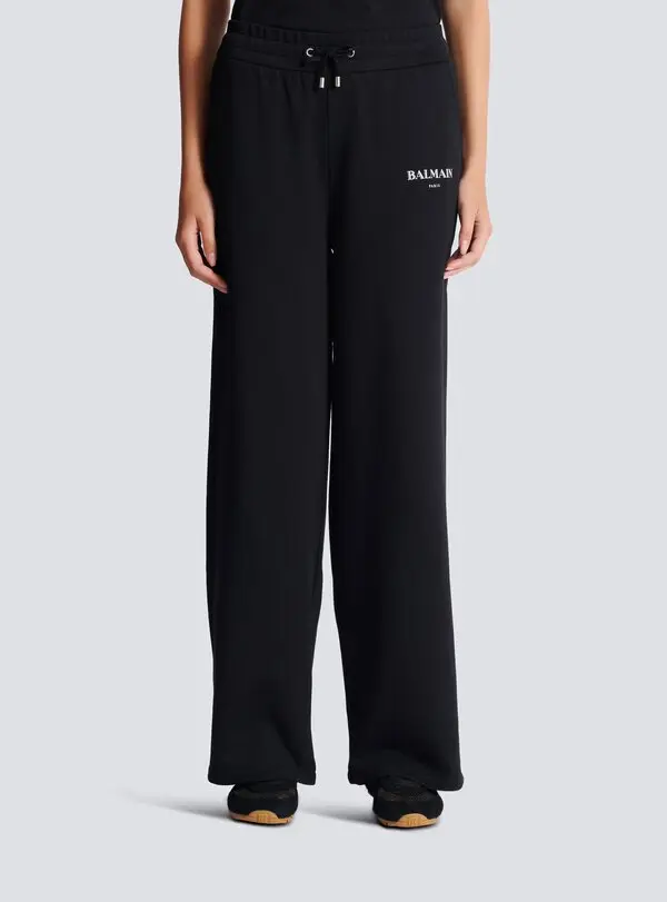 Balmain Jersey Joggers With Drawstring Waist