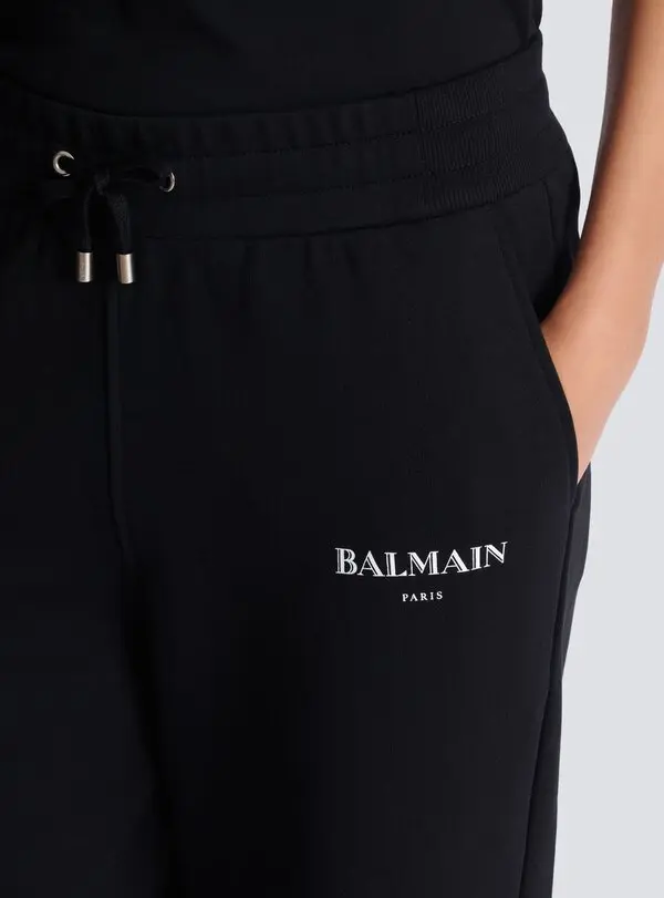 Balmain Jersey Joggers With Drawstring Waist