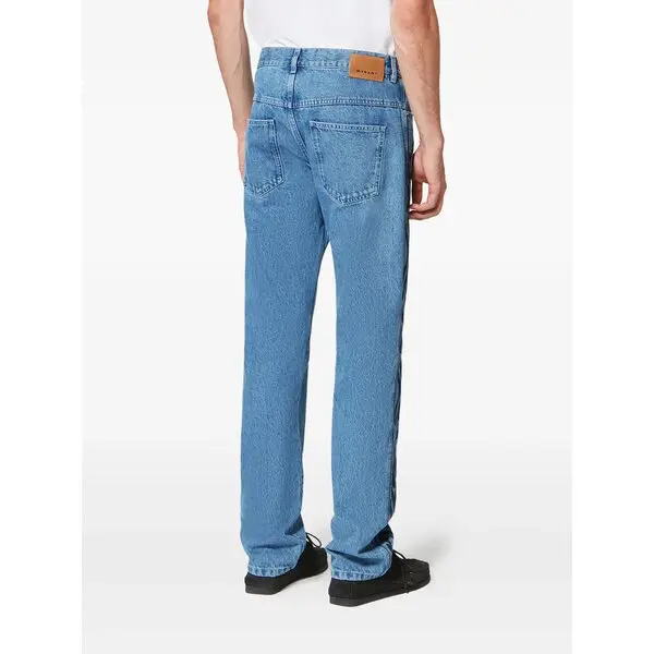 Isabel Marant Étoile Lewys Jeans With Printed Detailing - Blue