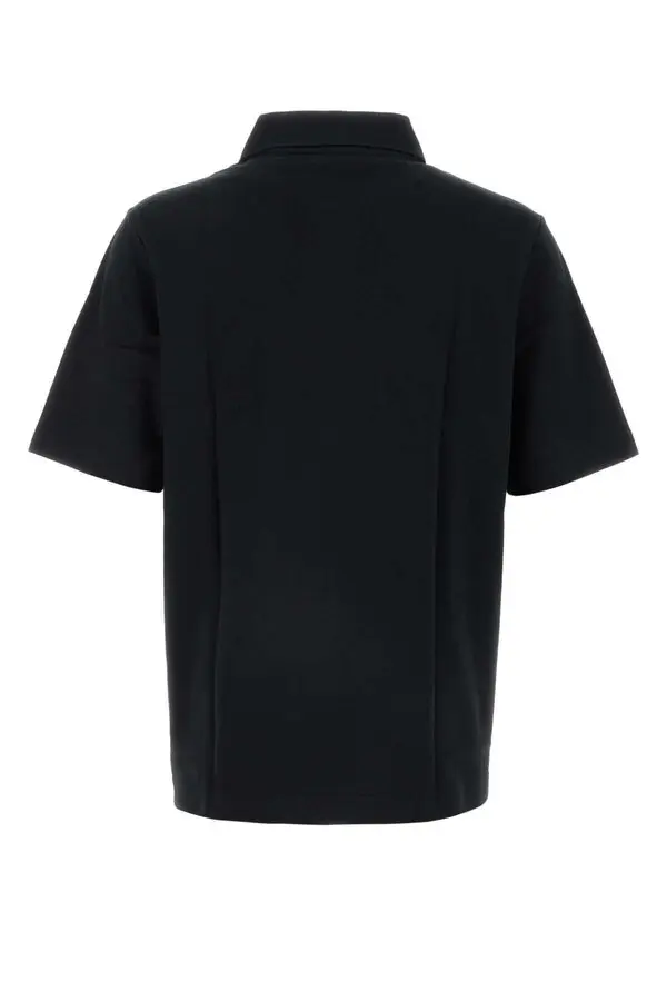 Burberry Logo-patch Short Sleeved Polo Shirt