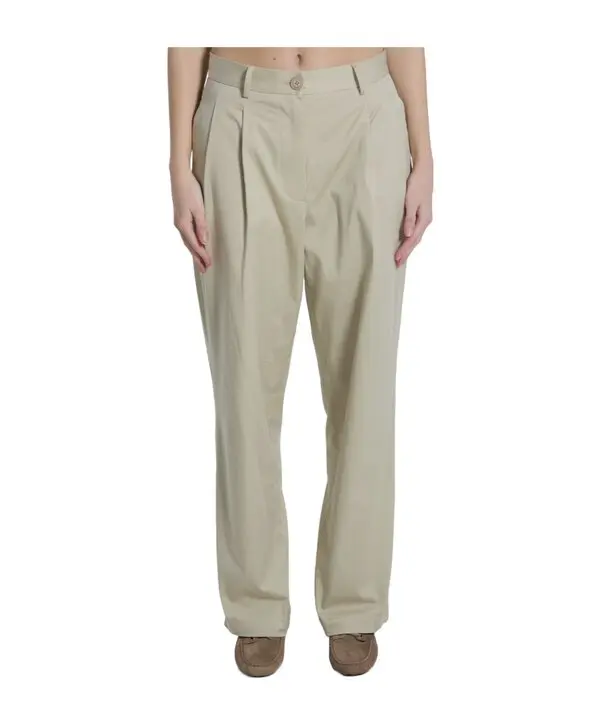 THE FRANKIE SHOP Norstrand Pleated Chino Pants