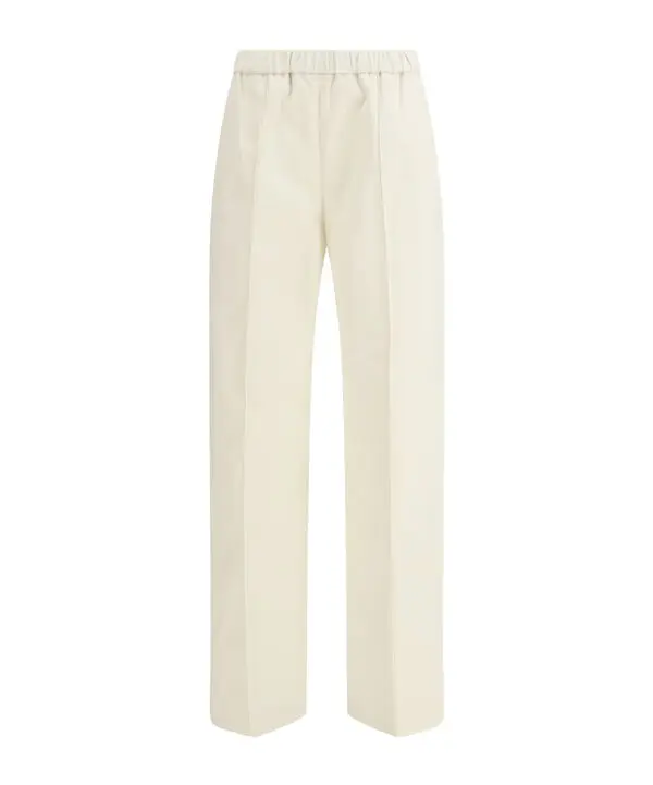 Fabiana Filippi Elasticated Waist Trousers - White
