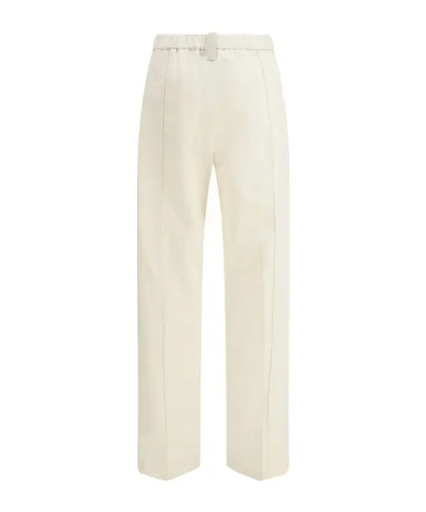 Fabiana Filippi Elasticated Waist Trousers - White