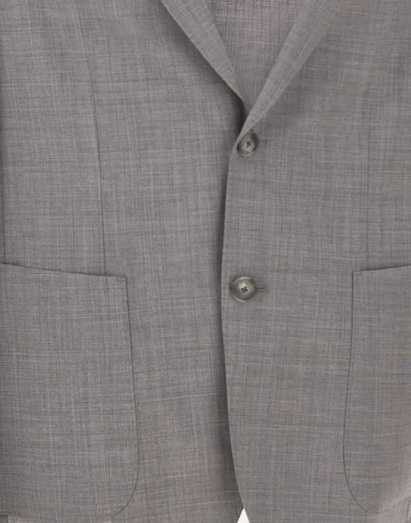 Hugo Boss Single-breasted Tailored Blazer - Gray