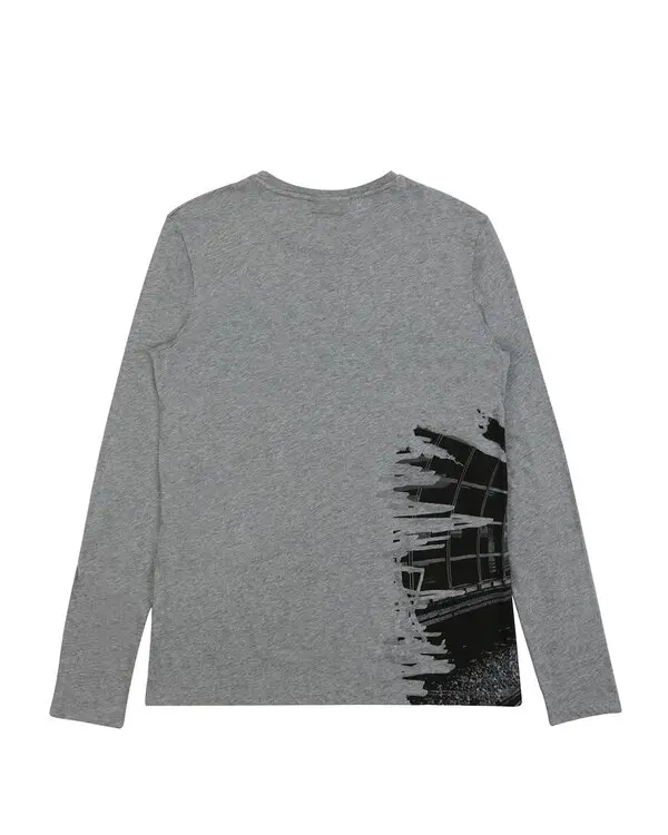 Karl Lagerfeld Printed T-shirt - Gray