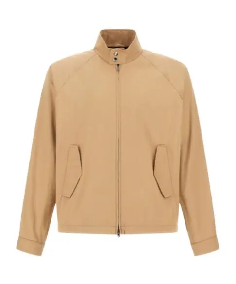 Herno Zip-up Flap-pocket Jacket - Camel