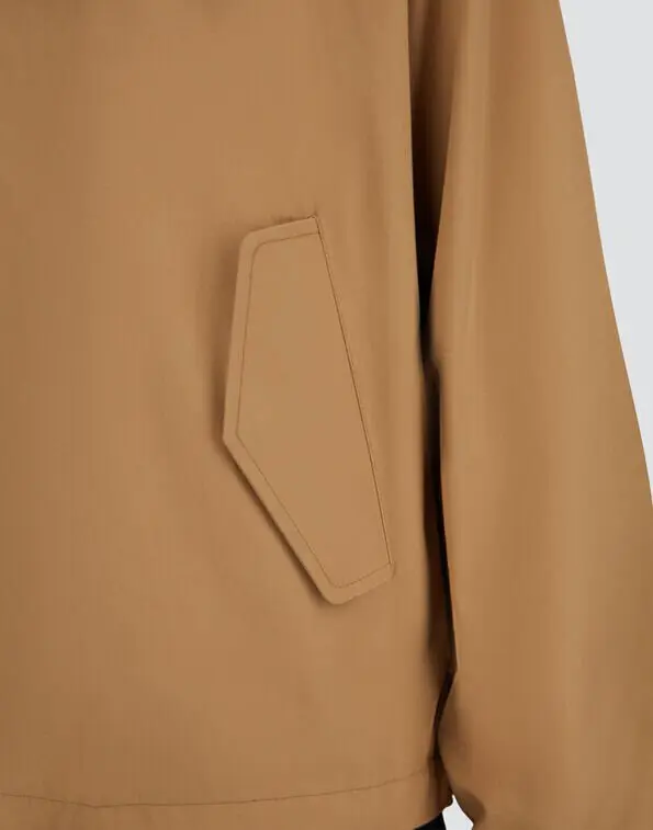 Herno Zip-up Flap-pocket Jacket - Camel