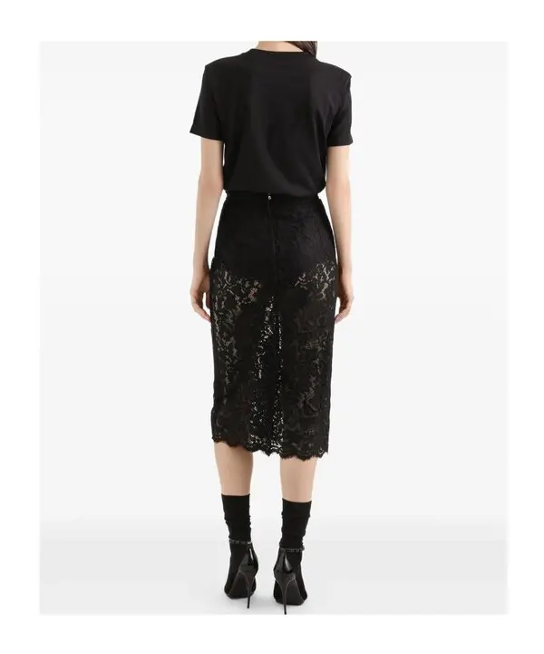 Dolce & Gabbana Embroidered Logo Crewneck T-shirt
