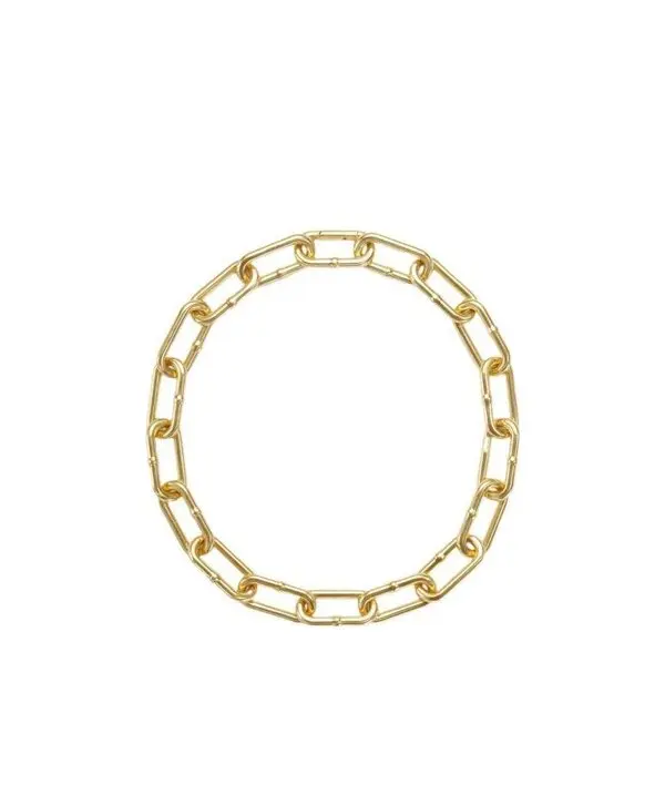 Bottega Veneta Chain Necklace - Yellow