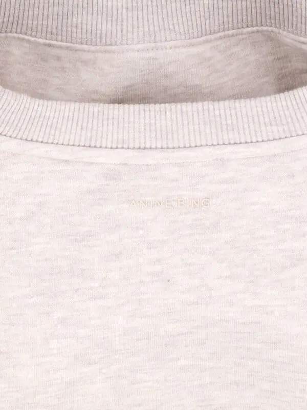 ANINE BING Harry Logo Sweatshirt - Gray