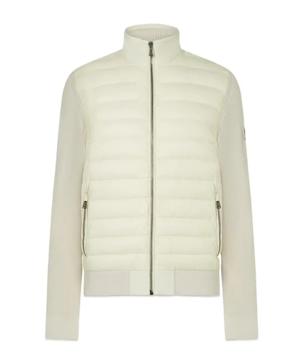 Belstaff Quilted Down Jacket With Stand Collar