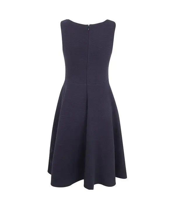 Emporio Armani Textured Sleeveless Dress