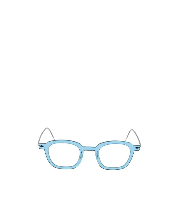 LINDBERG 6587 Square Frame Eyeglasses - Blue