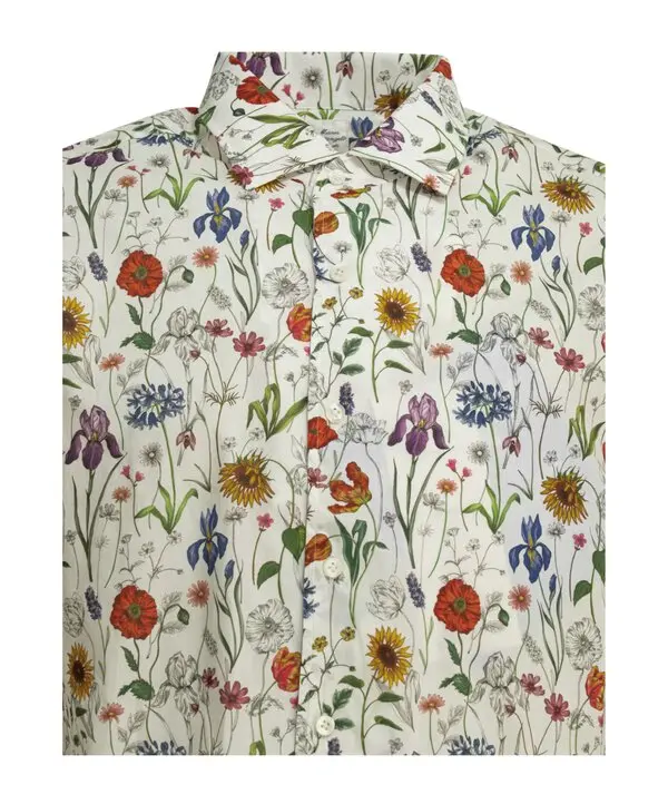 Junya Watanabe Floral Print Shirt - Multicolor