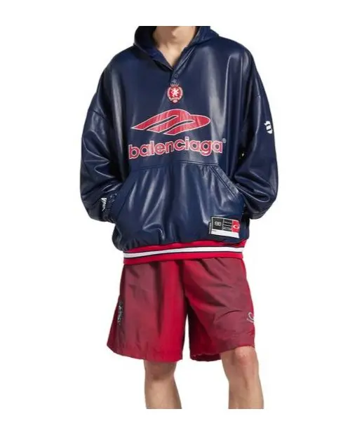 Balenciaga 3b Football Polo Hoodie