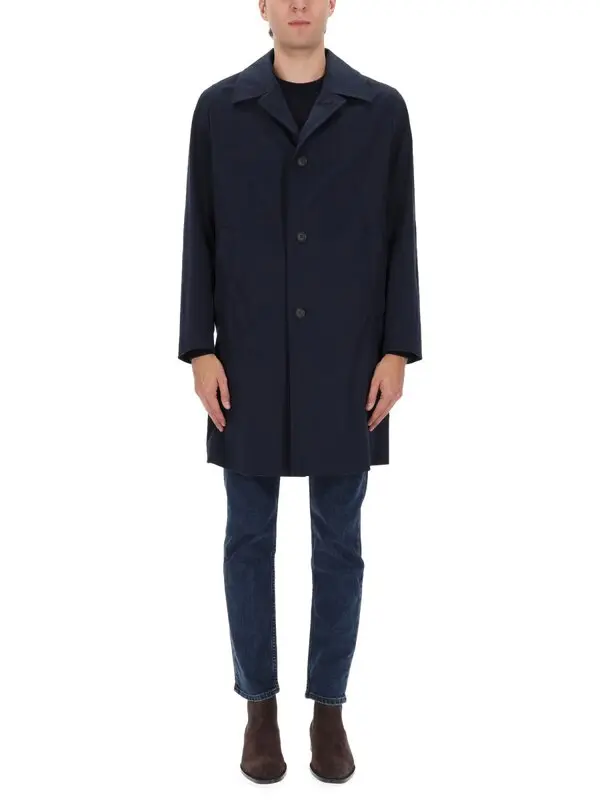 Hugo Boss Long Sleeved Buttoned Coat